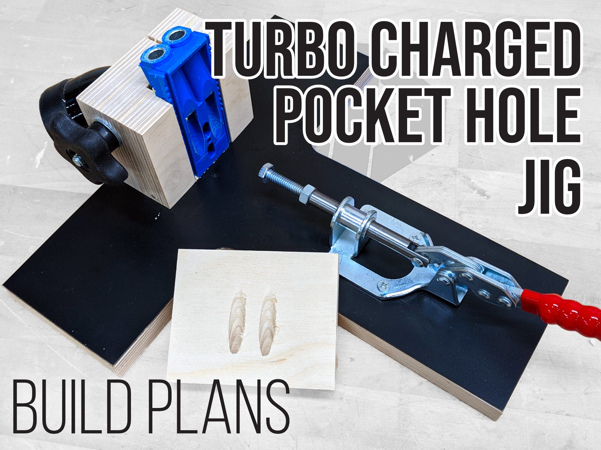 DIY Pocket Hole Jig | Custom Kreg Jig Base for Kreg R3 | Step by Step ...