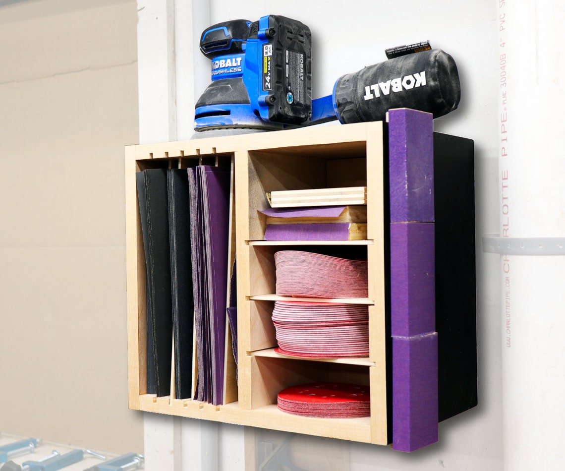 Sanding Cabinet Woodworking Plans - FREE 3D File! - Easy-to-follow PDF ...
