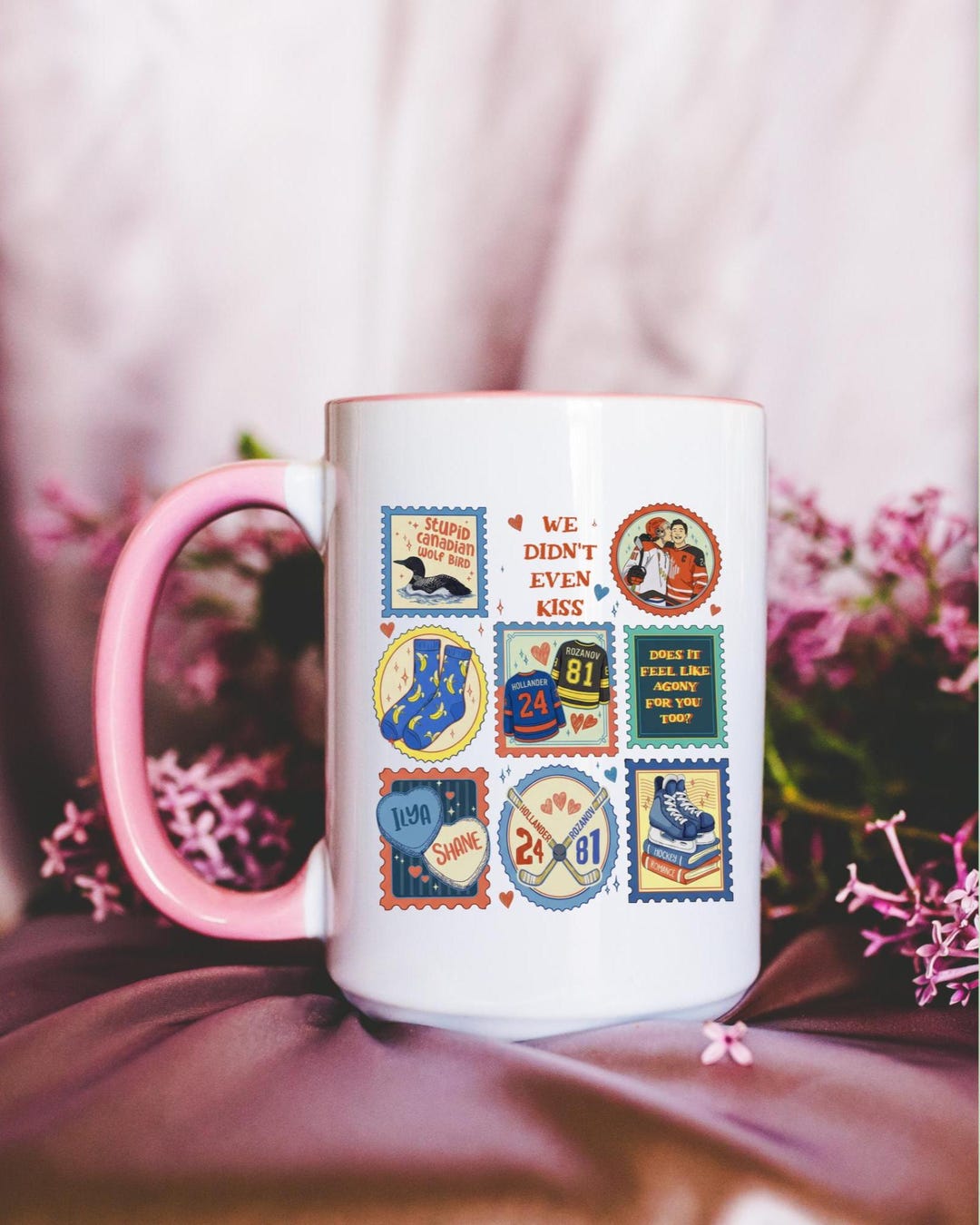 Heated Rivalry Coffee Mug, Enemies to Lovers Hockey Cup, Shane & Ilya ...