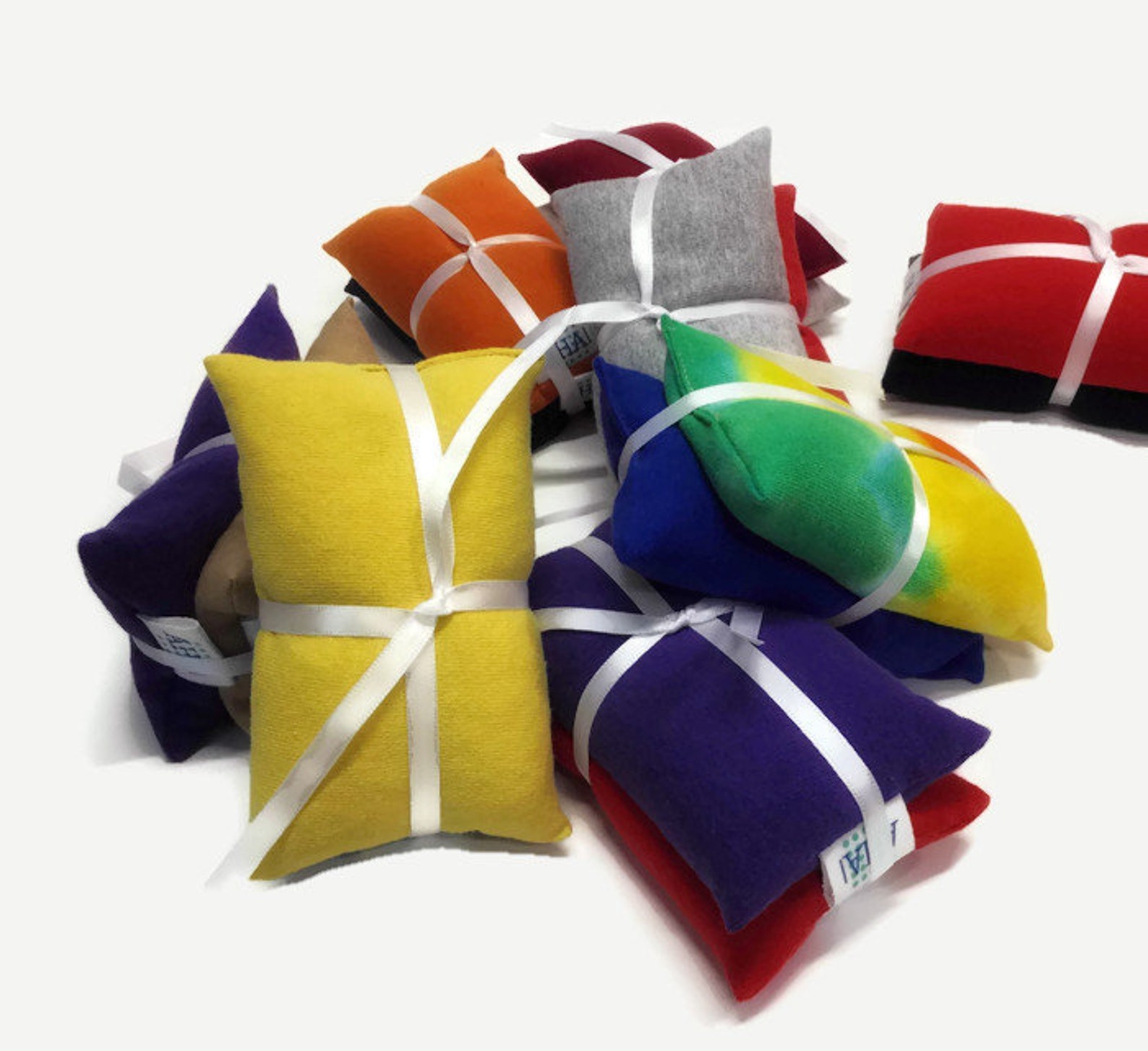 Set of 2 Small Palm Sized Rice Bags Hand Warmer Hot/cold | Etsy