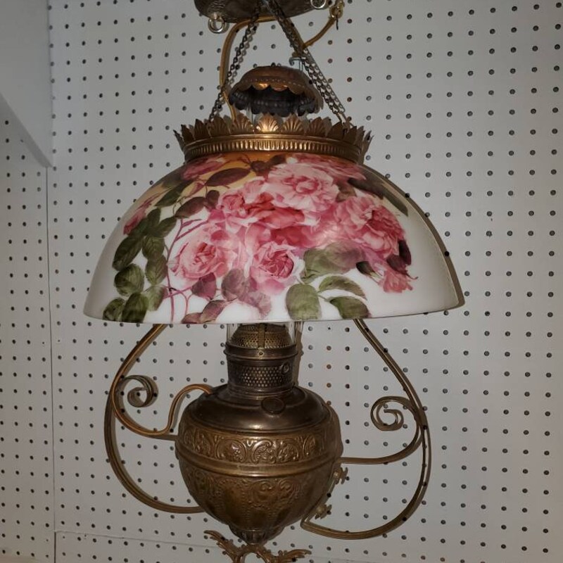 Antique Oil Ceiling Lamps - Etsy