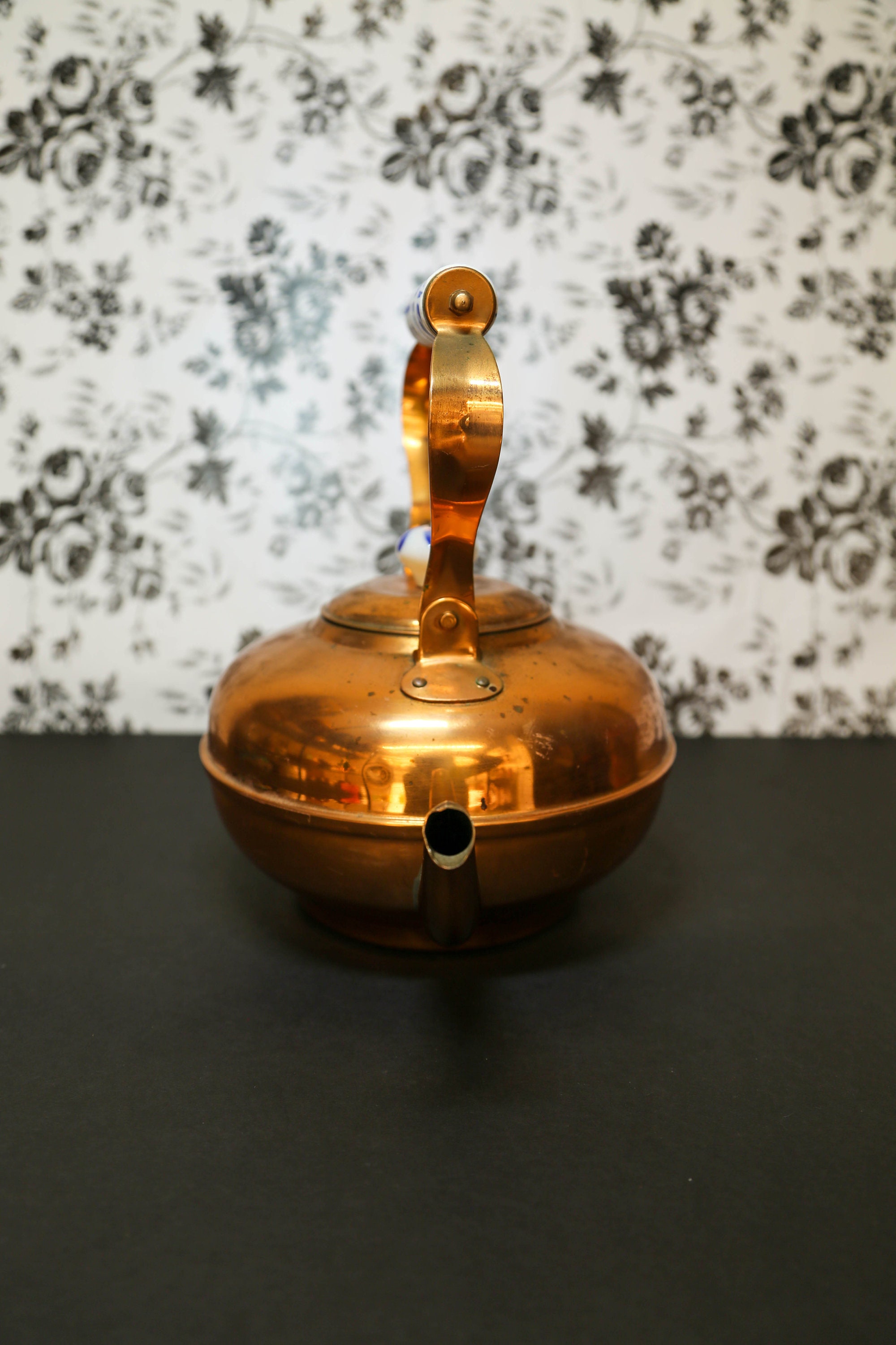 Vintage Copper Tea Kettle/metal Coffee Pot/removable - Etsy