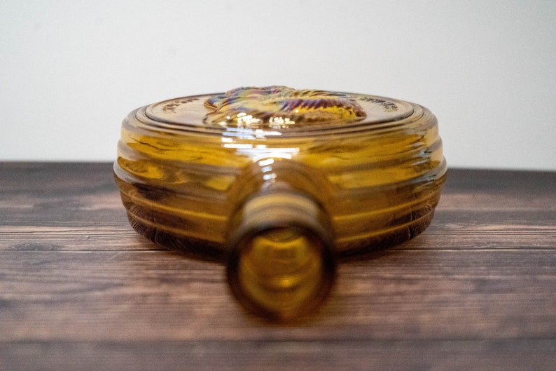 Large Wheaton Glass Abraham Lincoln Bronze Glass Bottle. - Etsy