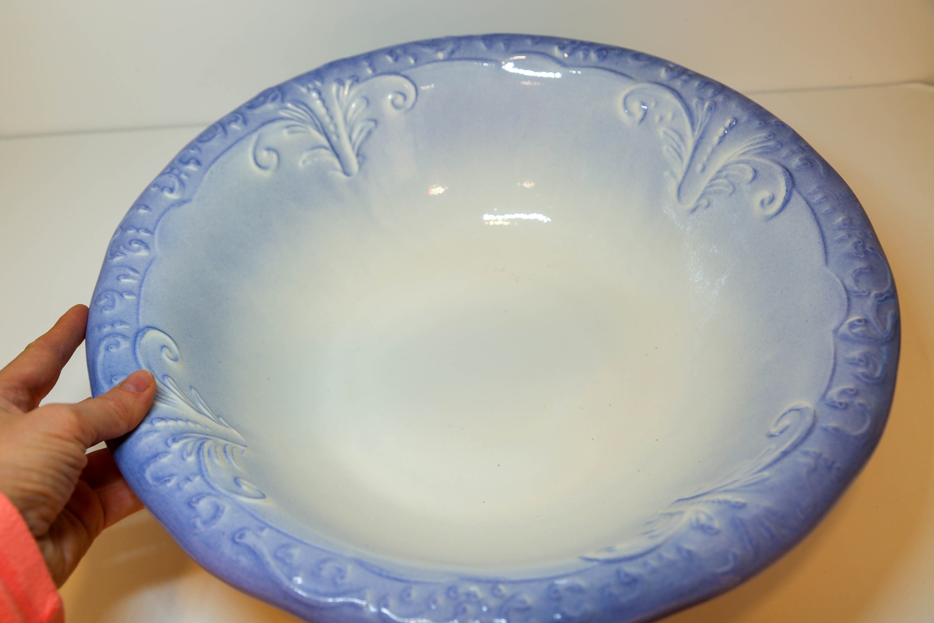 Vintage RS Prussia Ceramic Wash Basin and Pitcher Set - Etsy