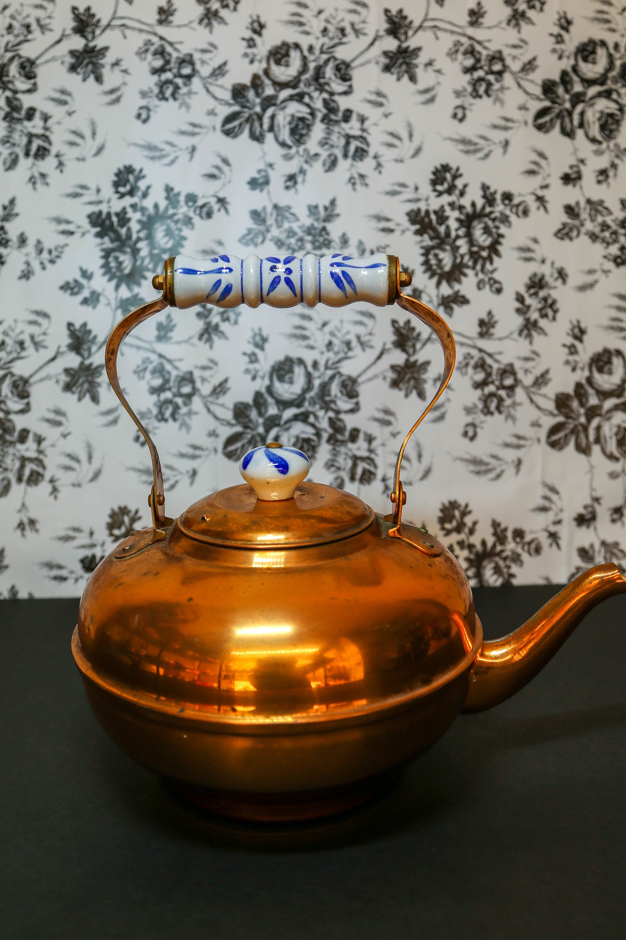 Vintage Copper Tea Kettle/metal Coffee Pot/removable - Etsy