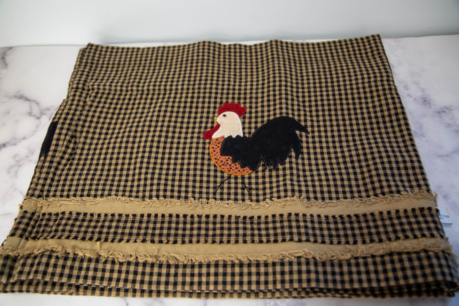 Farmhouse Rise and Shine Rooster Valance 68 X 14 Set of 2 - Etsy