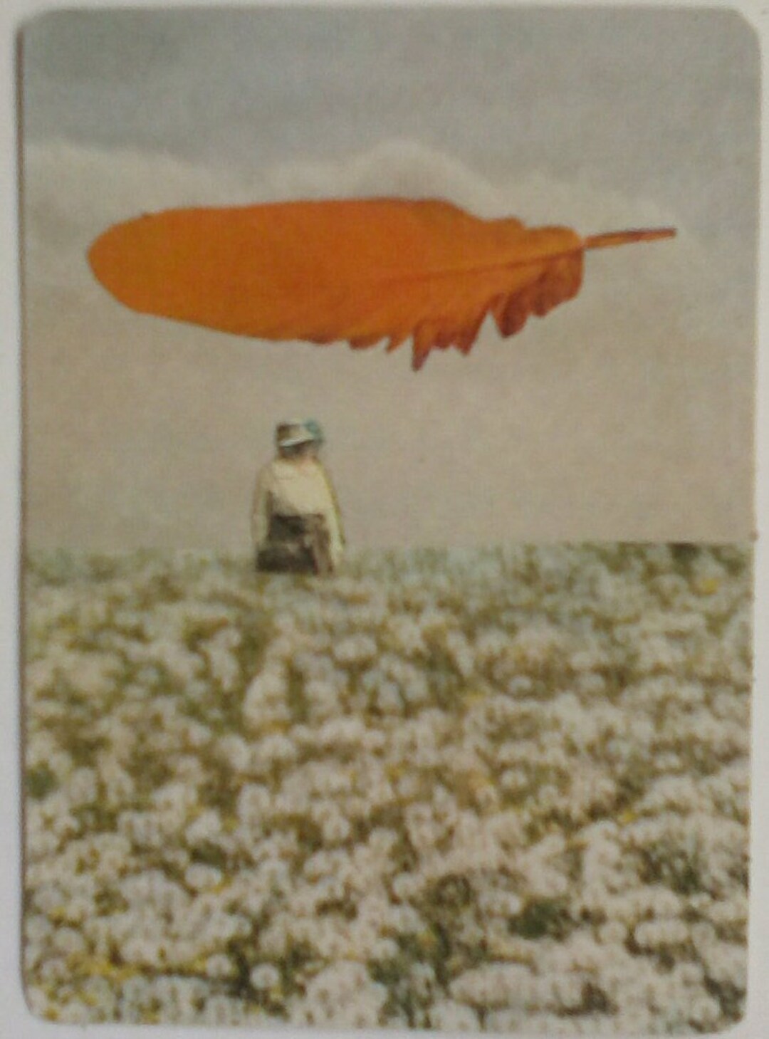 Original Collage Art. Original Collage Art on a Vintage - Etsy