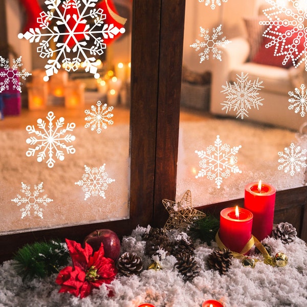 Holiday Window Decals - Etsy
