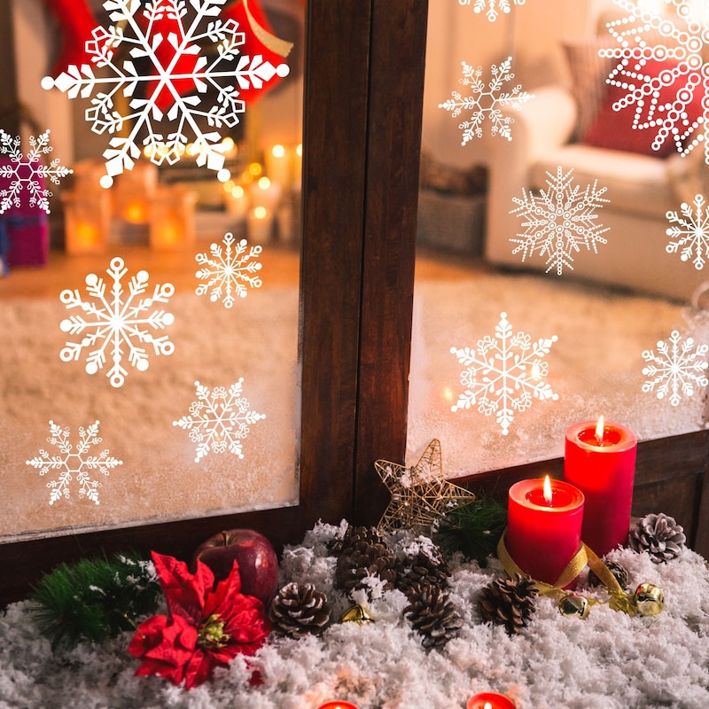 Christmas Window Cling - Etsy