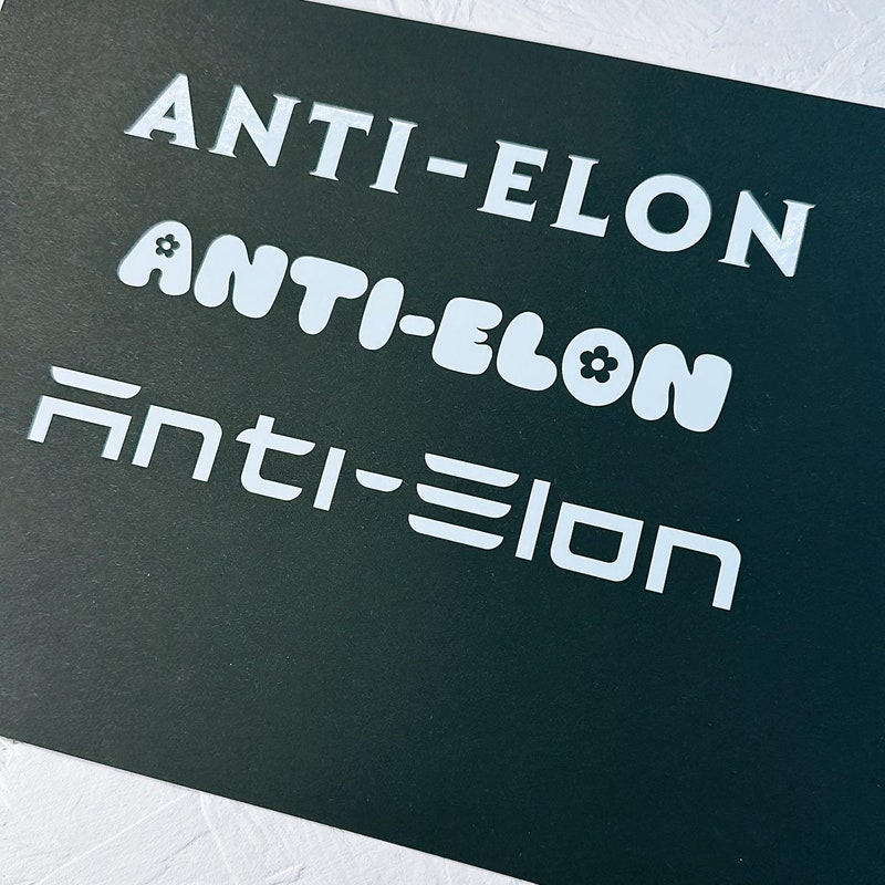 Anti Musk Bumper Sticker - Etsy