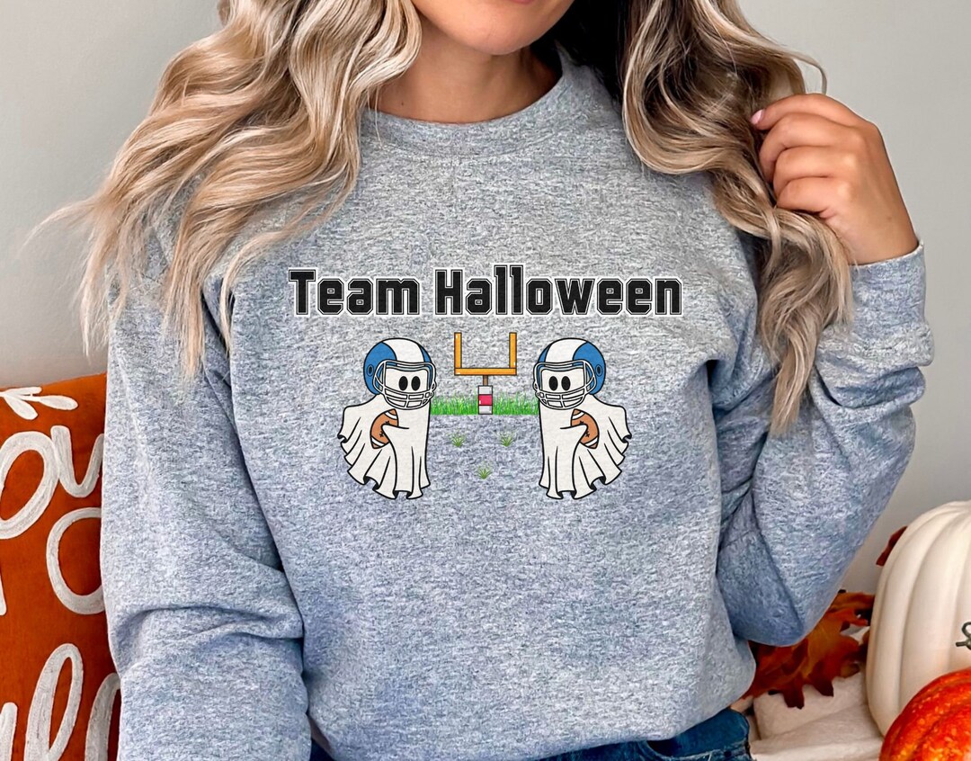 Team Halloween, Football Ghosts, Two Teams Standing off to Win the ...
