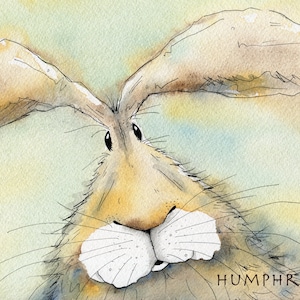 TWO Hare Prints, OFFER Two Limited Edition Hare Prints, Hare Print ...
