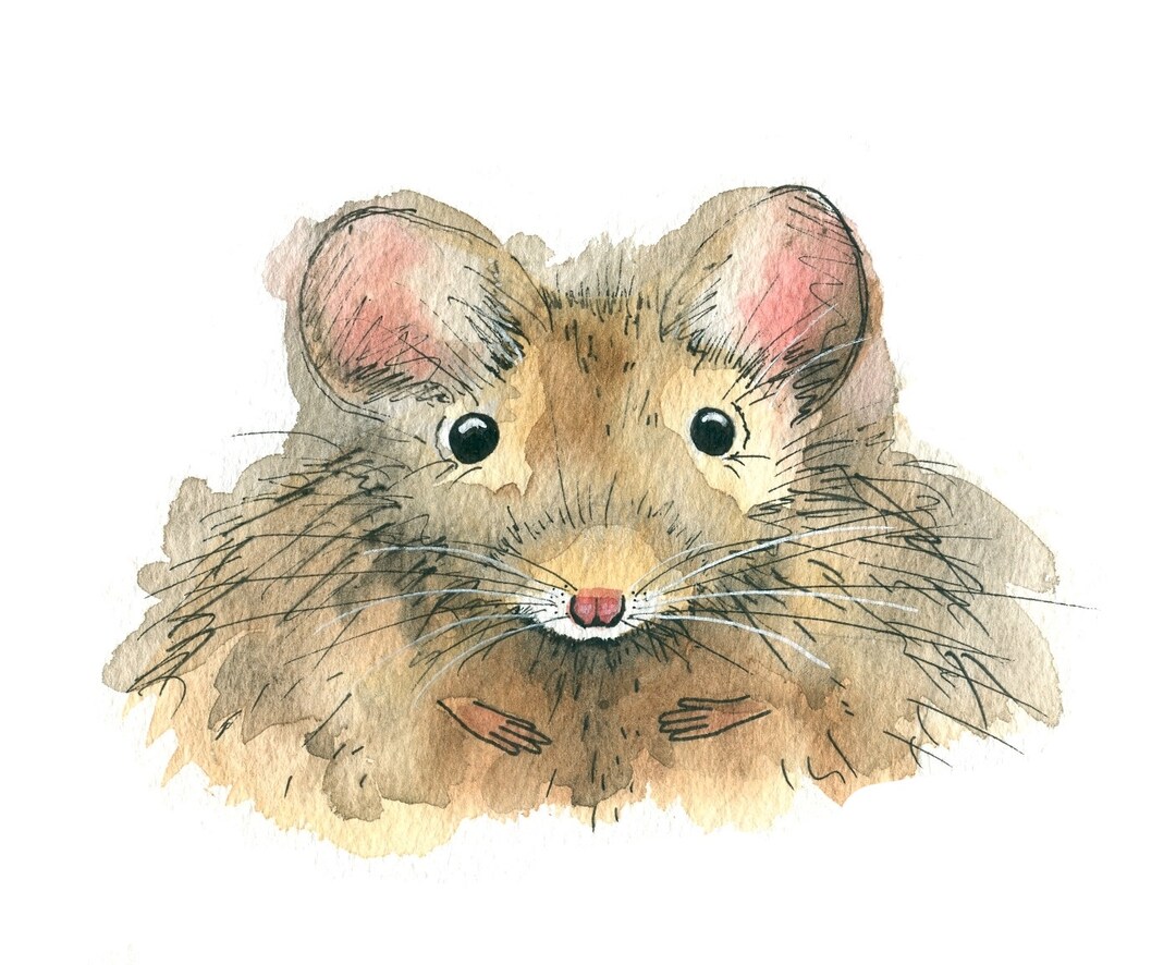 Mouse Print, Limited Edition Print, Mouse Picture - Etsy