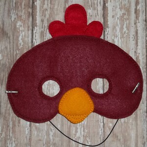 Felt Little Red Hen Mask Felt Chick Farm Animal Pretend Play Teach ...