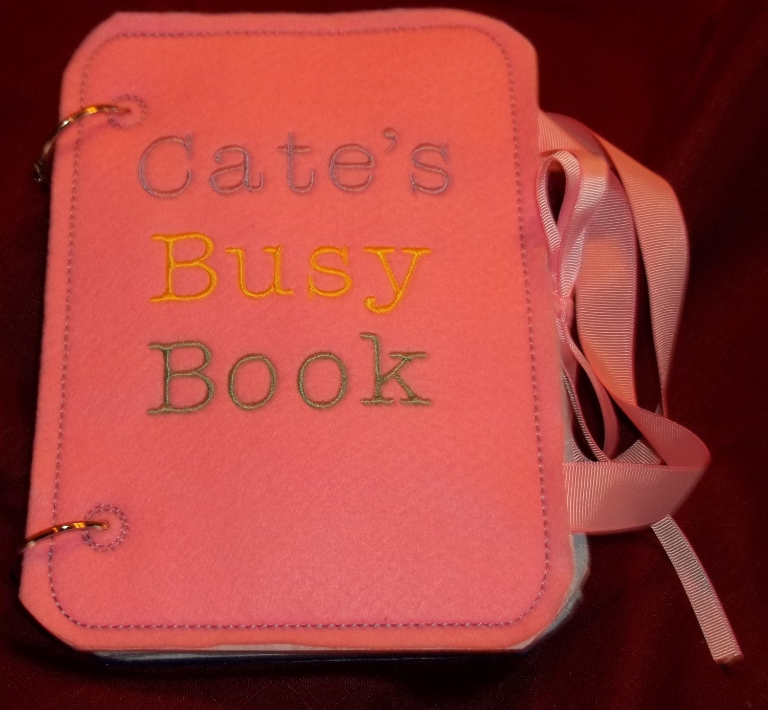 Customized Quiet Busy Book Covers Childrens Learning Toddler | Etsy