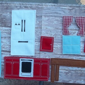 Paper Dolls Dollhouse Felt Dolls Kichen Furniture Set From "unpaper ...