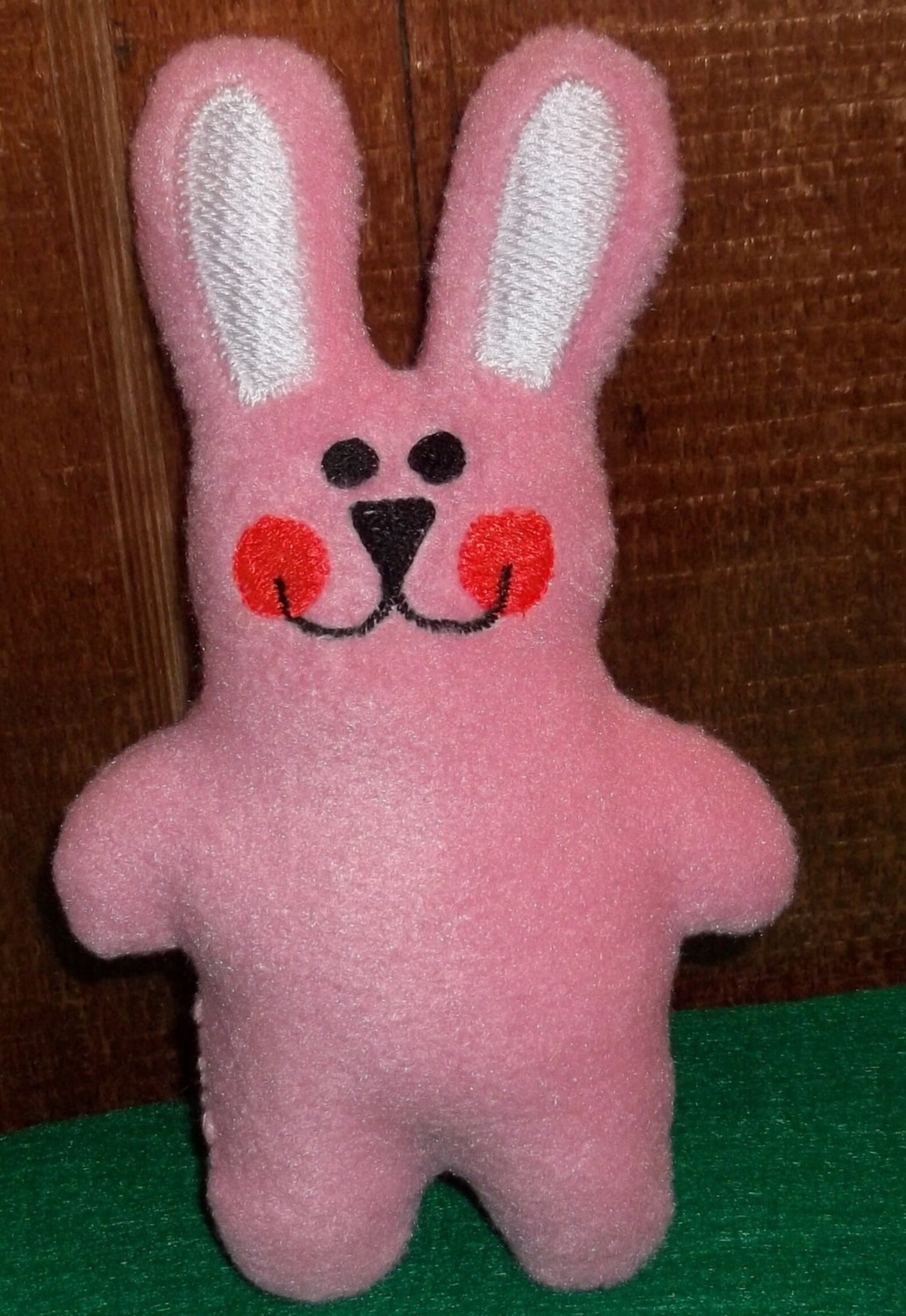 Personalized Easter Bunny Stuffy Stuffie Bunny 7 3/4" X 4 1/2 ...