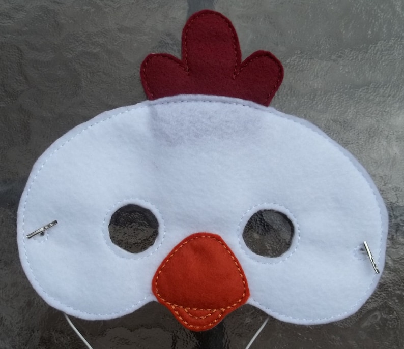 Felt Old Macdonald Farm Animal Mask Pretend Play Set 7 Animal - Etsy