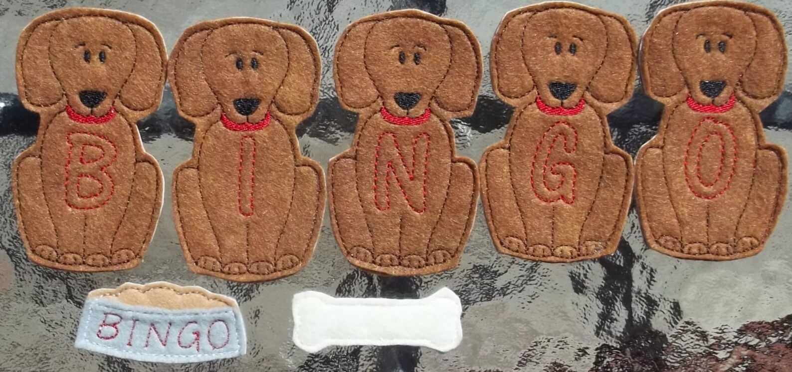 Dog Finger Puppet Quiet Busy Page Felt Board Comes With 5 - Etsy