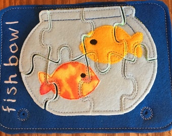 Montessori Fish Puzzle - Etsy