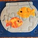 Busy Book Page Fish Bowl Puzzle Has Two Fish in Bowl Teach - Etsy