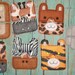 Safari Animal Matching Game, Puzzle, Jungle, African, Color Matching ...