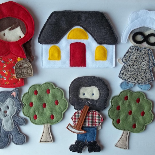 Felt Board Story Set - Etsy
