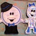 Hey Diddle Diddle Finger Puppet Set Party Favors Cat W Fiddle - Etsy