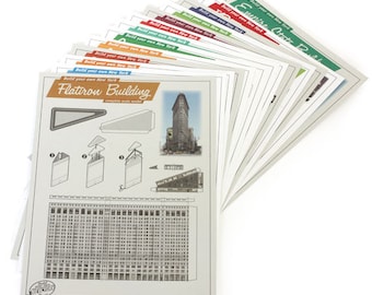 Paper Model Kit - Etsy