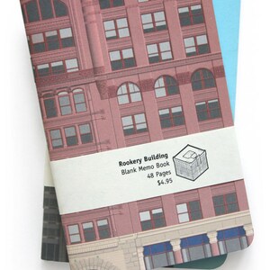 Rookery Building Blank Memo Book - Etsy