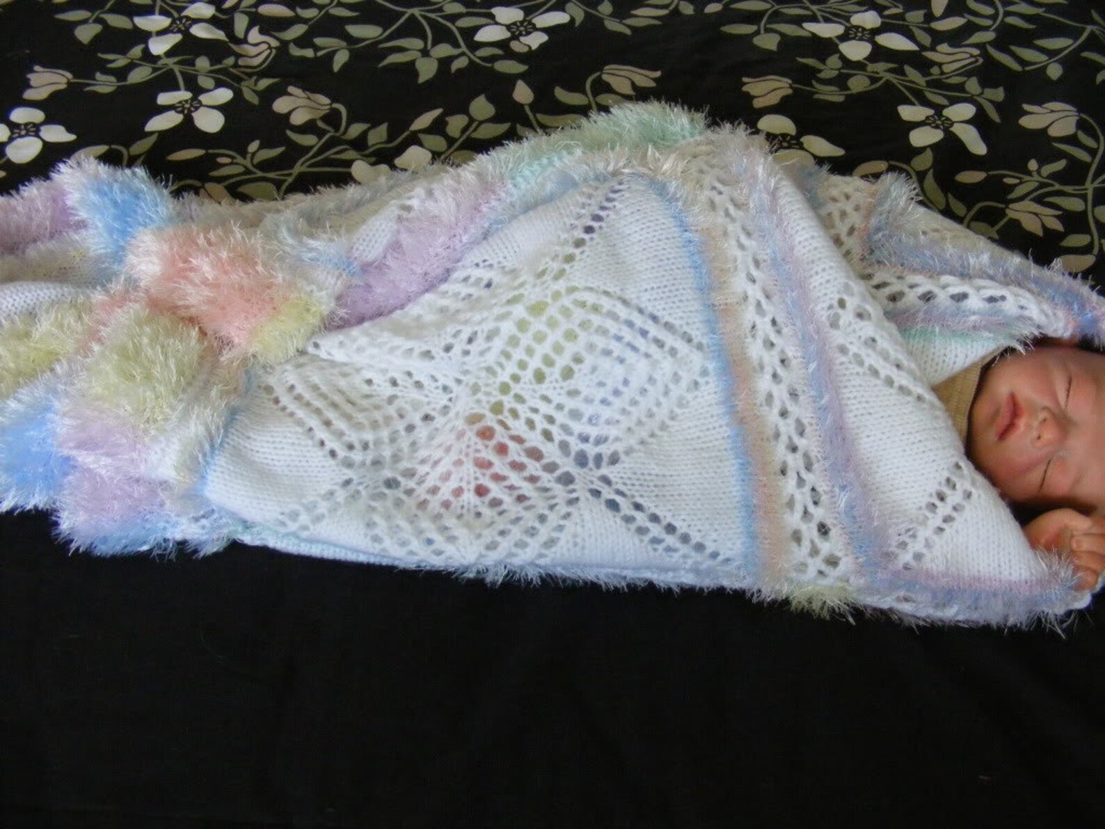 Spectrum Baby Shawl Knitting Pattern in DK Instant Download PDF - Etsy