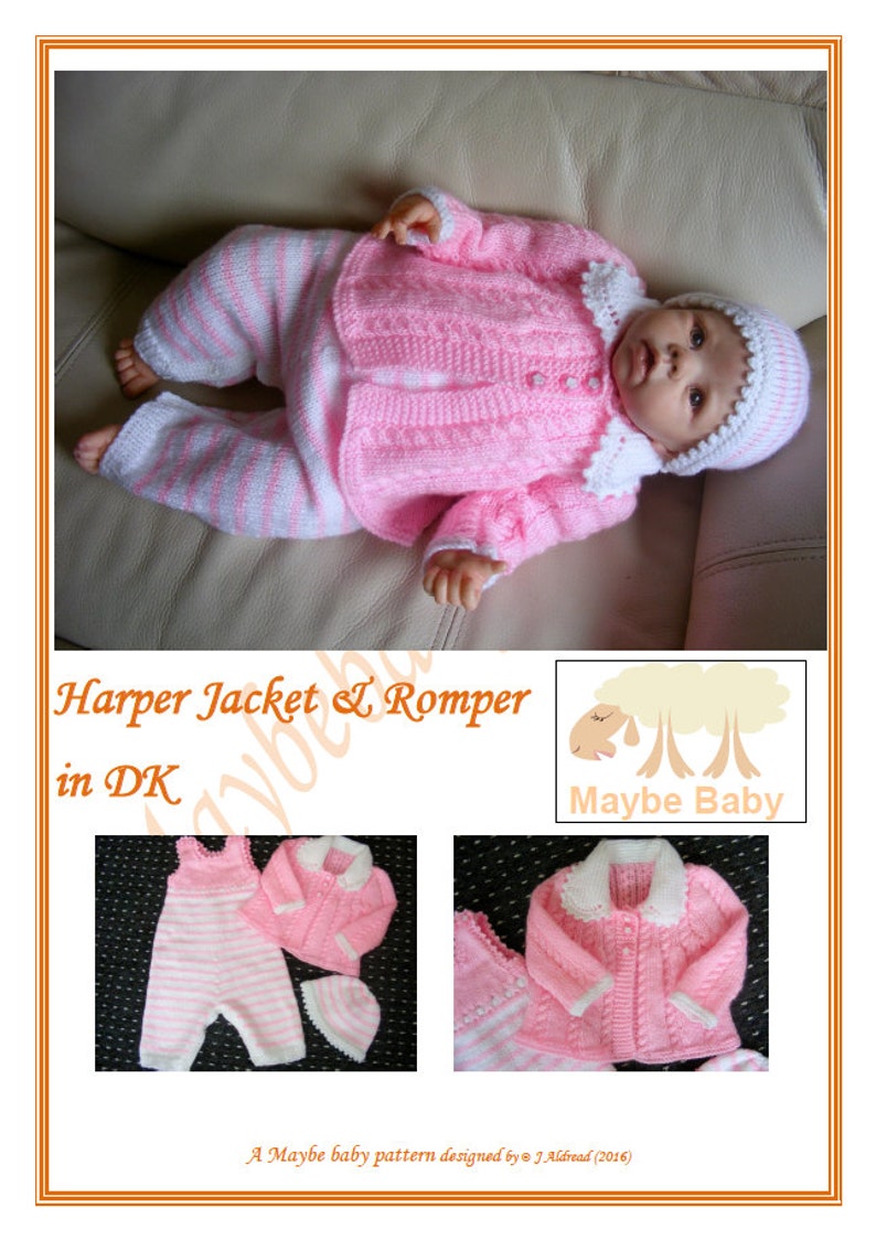 Harper Knitting Pattern - Etsy
