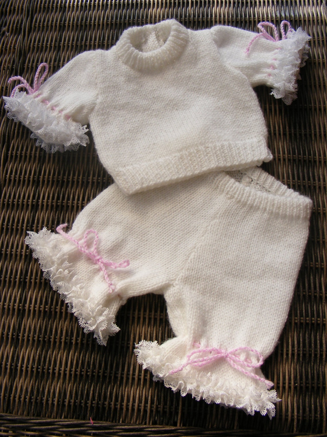 Knickerbocker Glory Pinafore Dress Set Knitting Pattern - Etsy