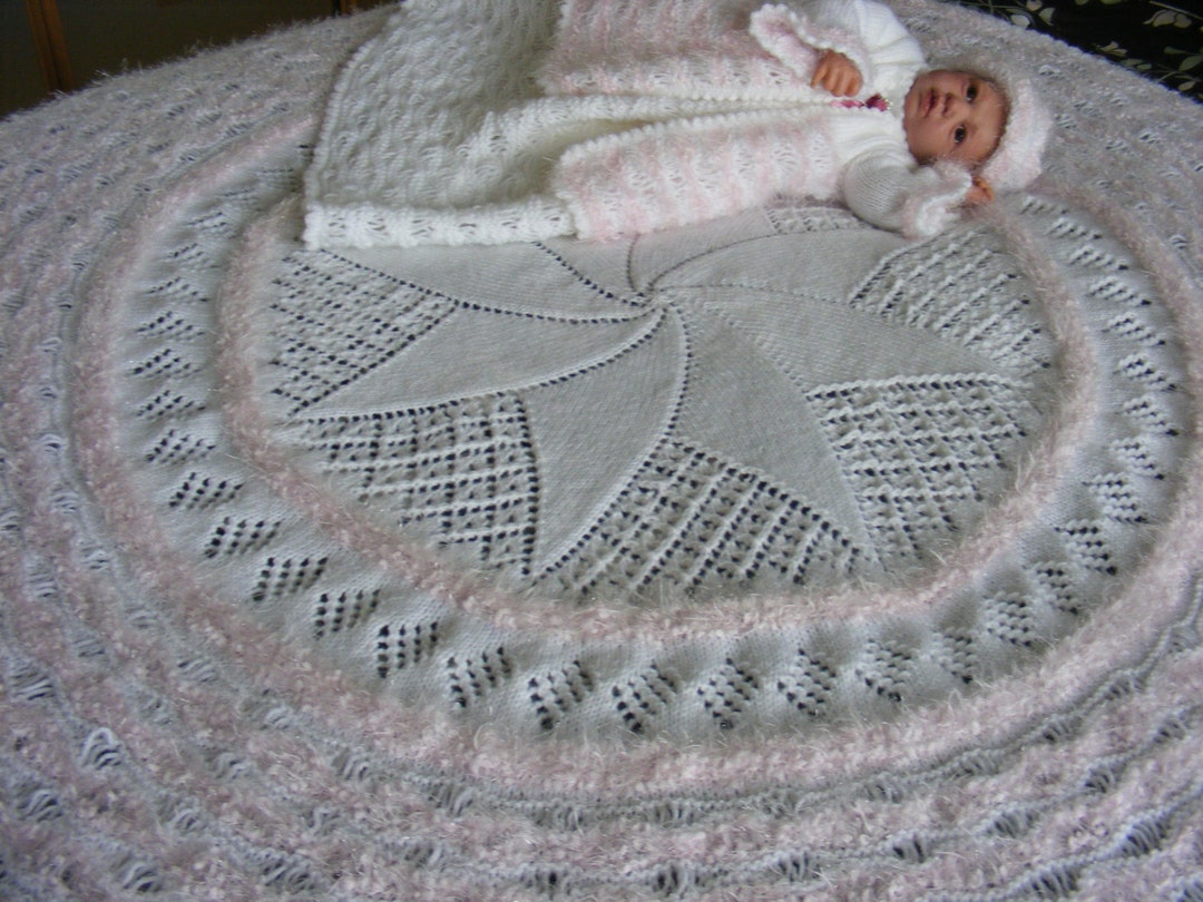 Candy Baby Shawl Knitting Pattern in DK Instant Download PDF - Etsy