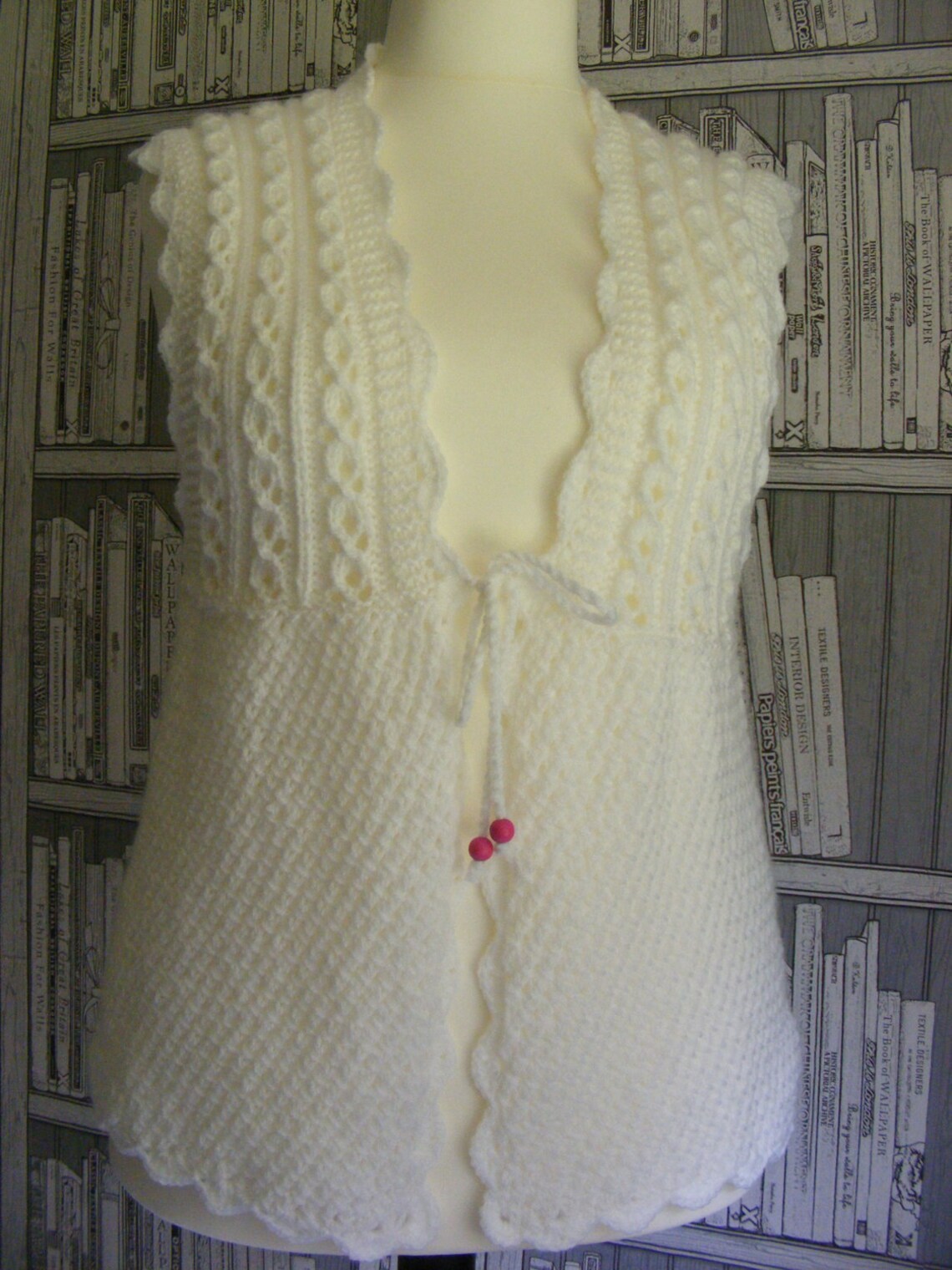 Modesty Vest in Aran Instant Download PDF - Etsy