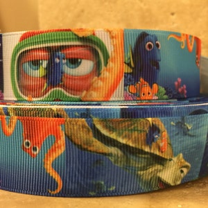 5 YDS Finding Dory Collage Ribbon - Etsy