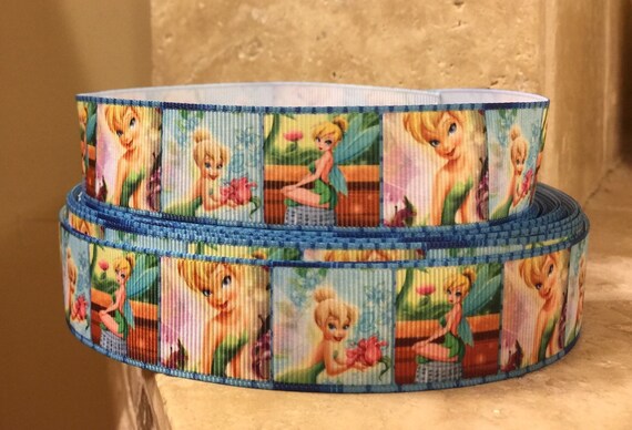 5 YDS Tinkerbell Collage Ribbon | Etsy