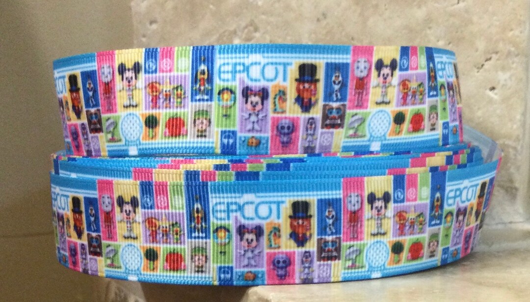 5 YDS Epcot Ribbon - Etsy