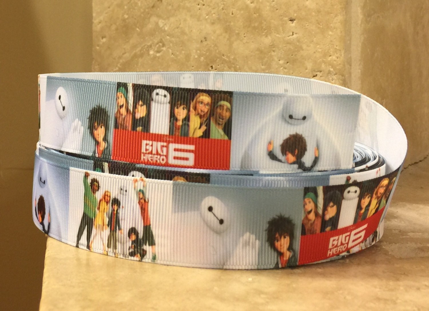 5 YDS Big Hero 6 and Cast Ribbon - Etsy