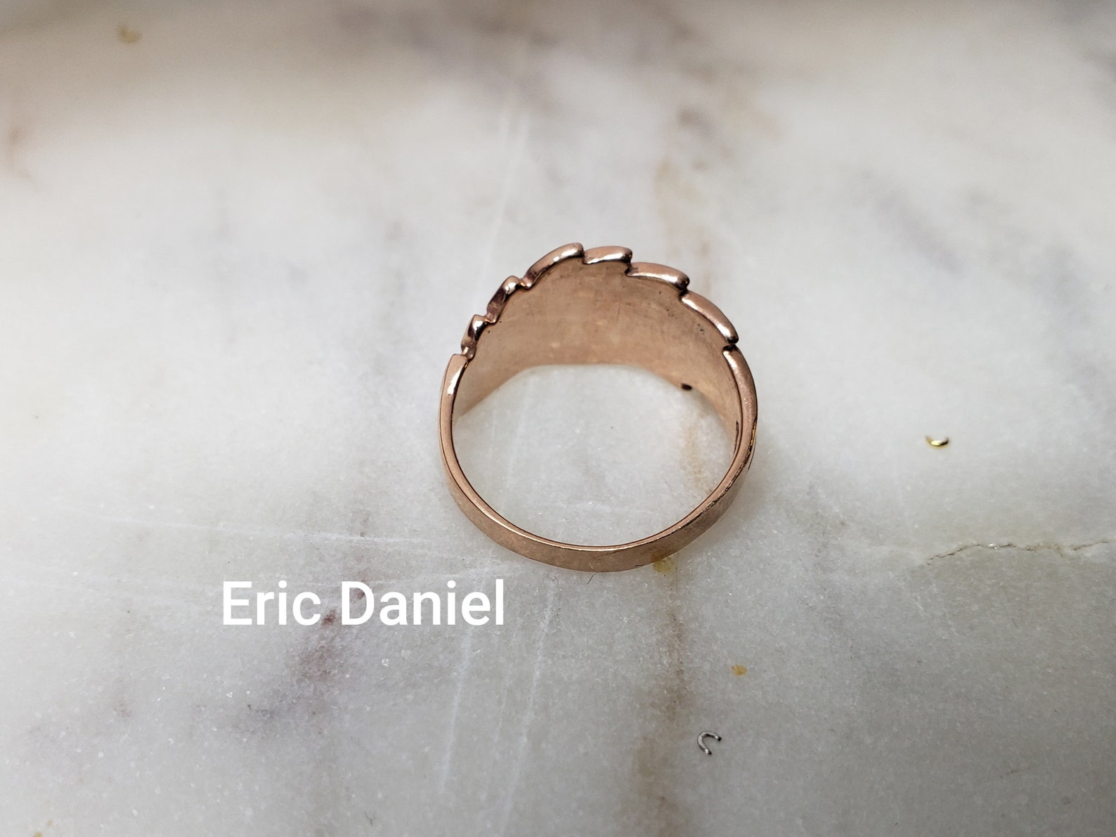 Unisex Angel Wing Ring in 10k 14k or 18k Solid Gold Bird | Etsy