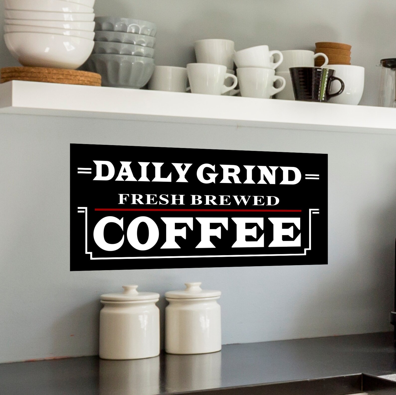 Fresh Brewed Coffee STENCIL for Walls Wood Signs Glass - Etsy