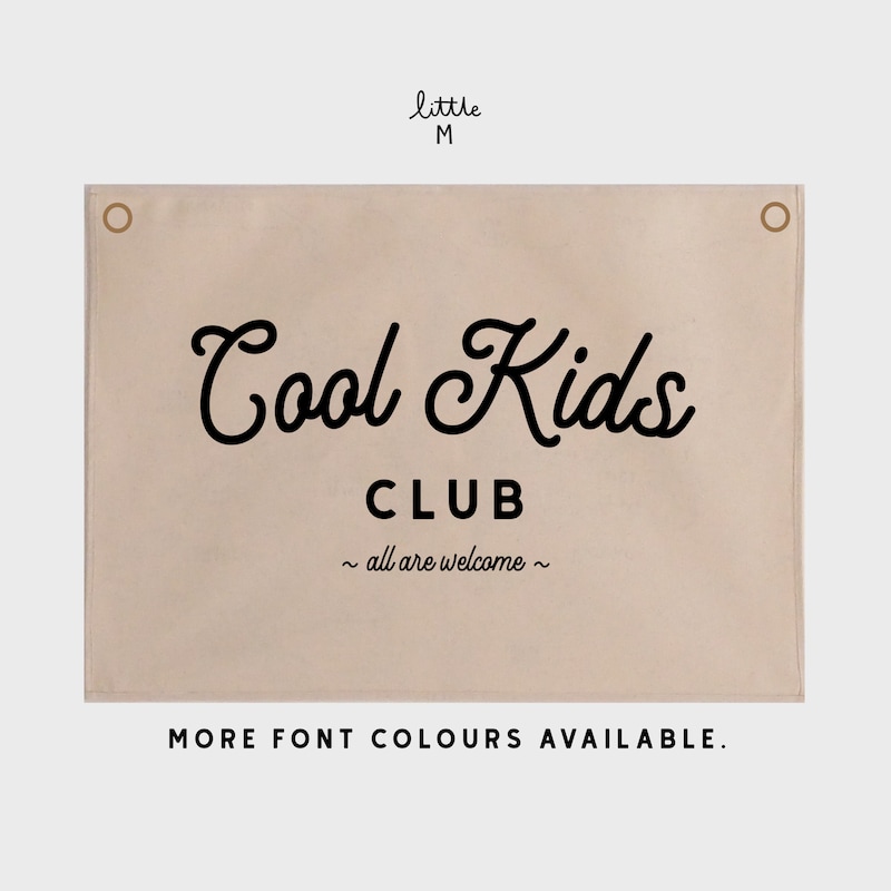 Cool Kids Club Banner - Etsy