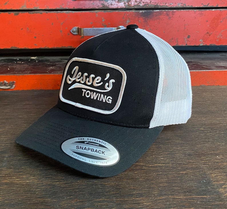 Orphan Black Jesse's Towing Hat Black Trucker Hat With - Etsy