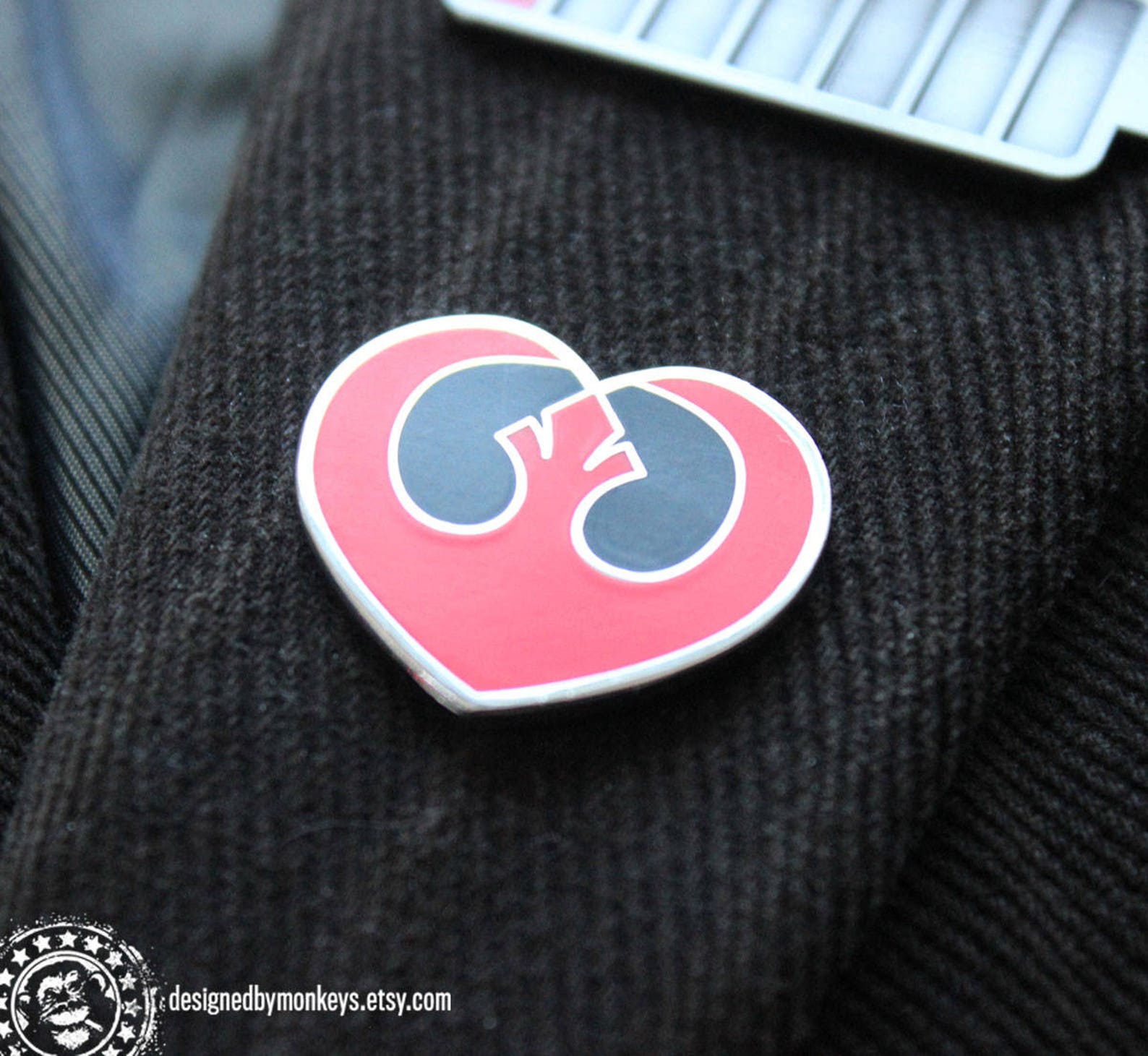 Rebel Heart Enamel Pin Star Wars PRIORITY AVAILABLE Rebels - Etsy