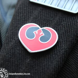 Rebel Heart Enamel Pin - Star Wars, PRIORITY AVAILABLE Rebels Leia - Etsy
