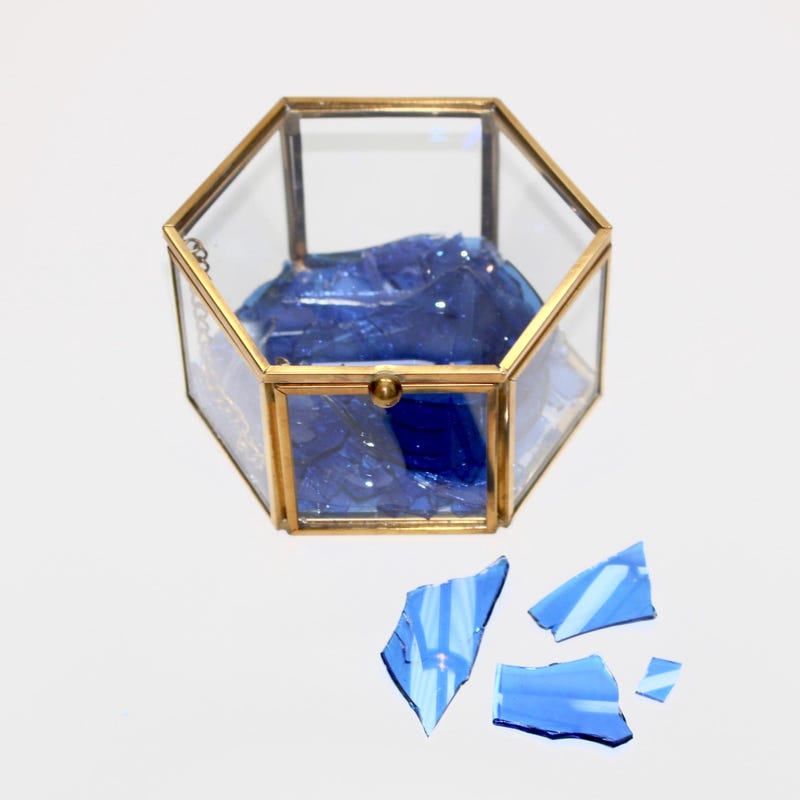 Glass Shard Holder - Etsy