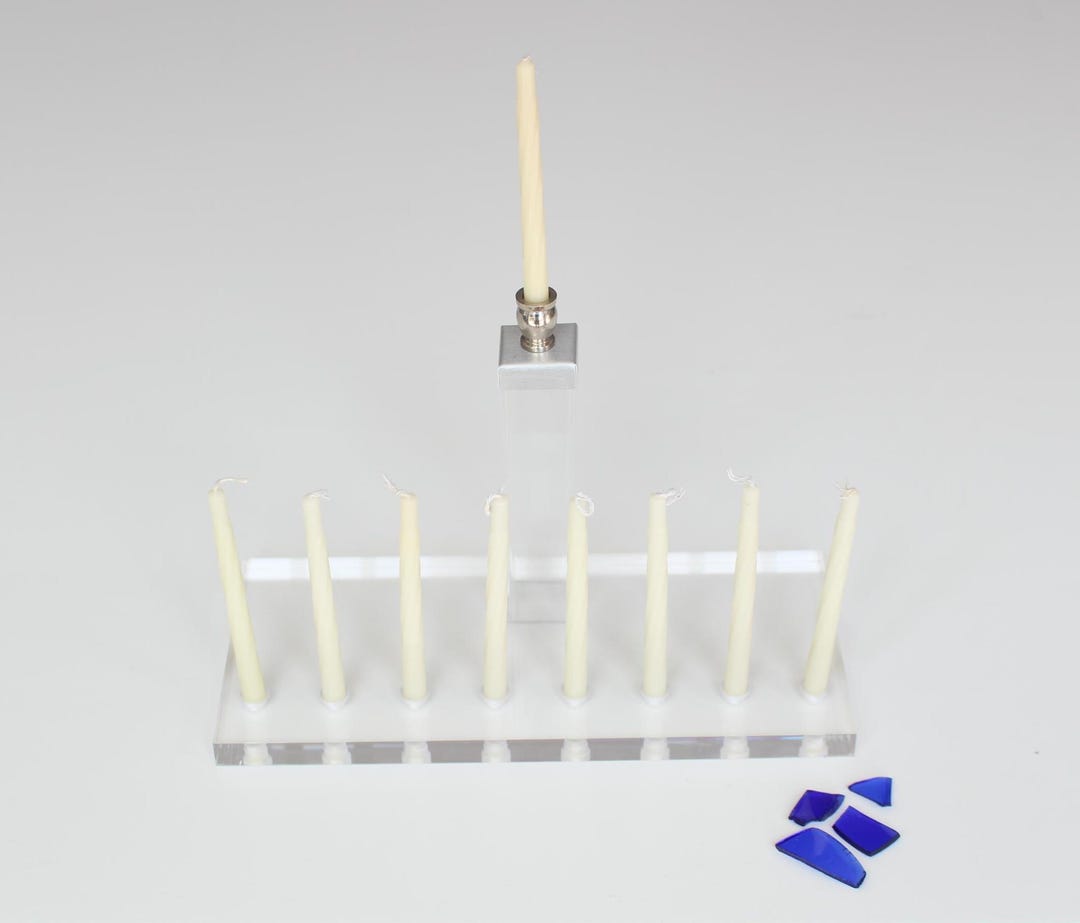 You Fill With Your Broken Jewish Wedding Glass - Hanukkah Menorah ...