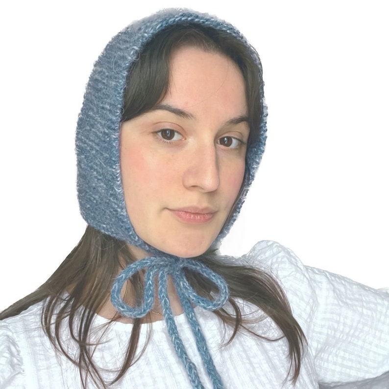Basic Bonnet Knitting Pattern - Etsy