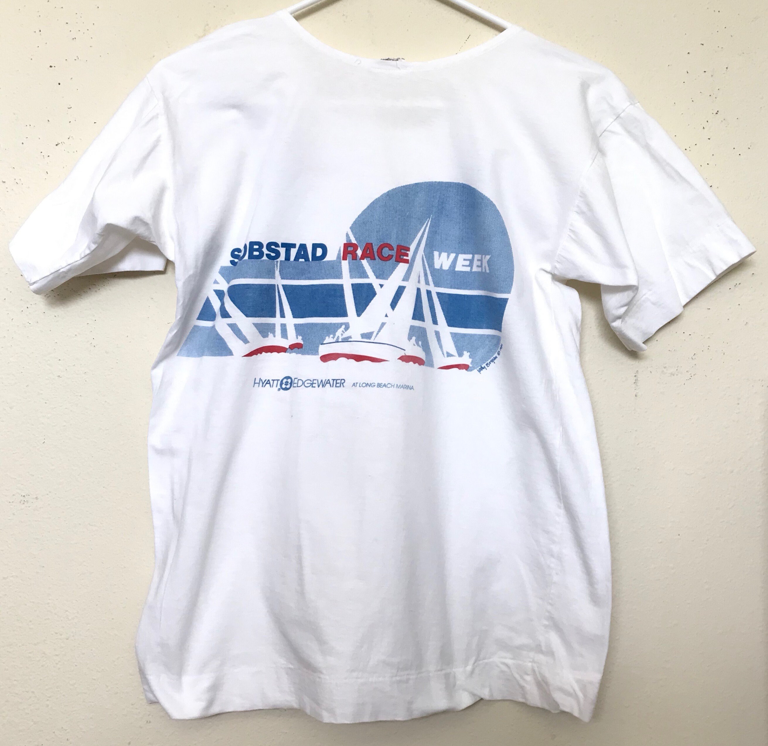 1980s Vintage T Shirts Nautical T Shirts 1985 Adult XS/S SOBSTAD ...