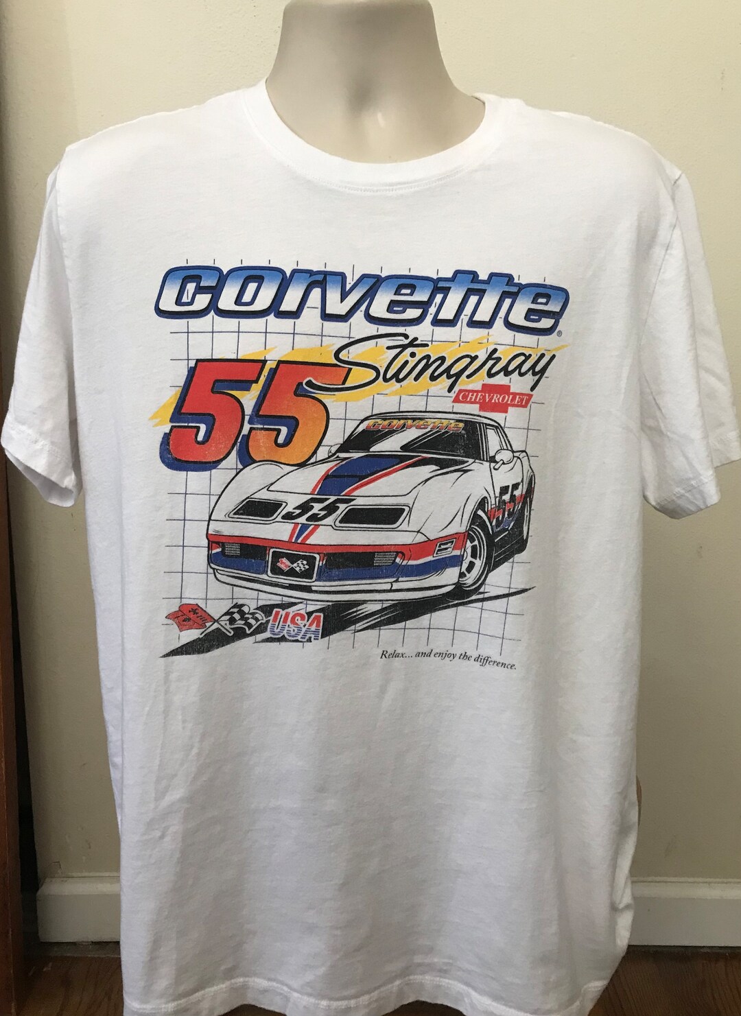 Vintage Corvette T Shirt Corvette Stingray T Shirt Adult XL Good ...